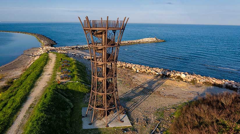 Torre Panoramica alla foce dell'Adige | Da Vedere e-bike friendly Delta ...